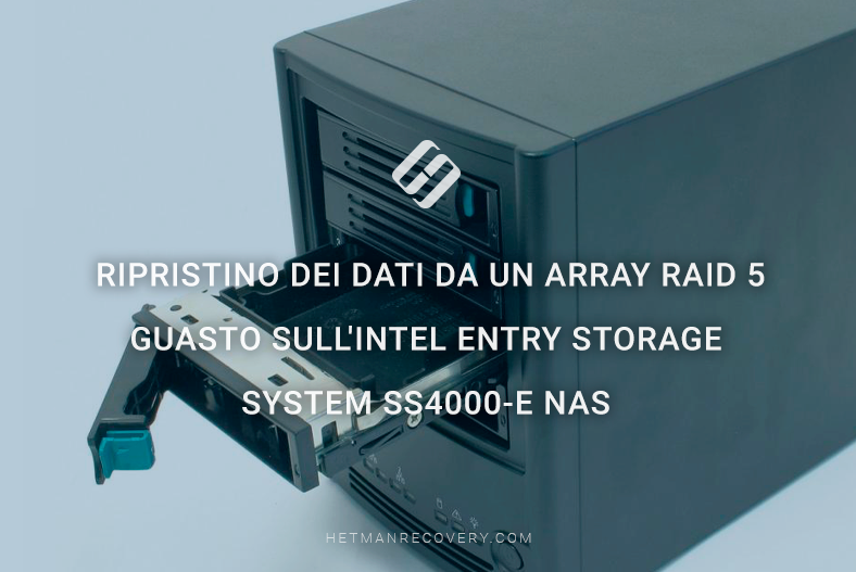Guida al recupero dei dati: ripristino dei dati da un array RAID 5 ...
