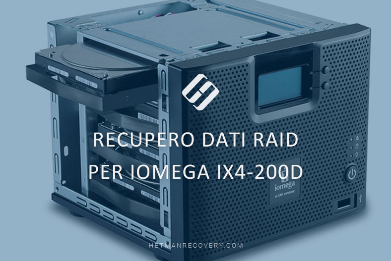 Recupero dati RAID Iomega IX4-200D: guida passo dopo passo!