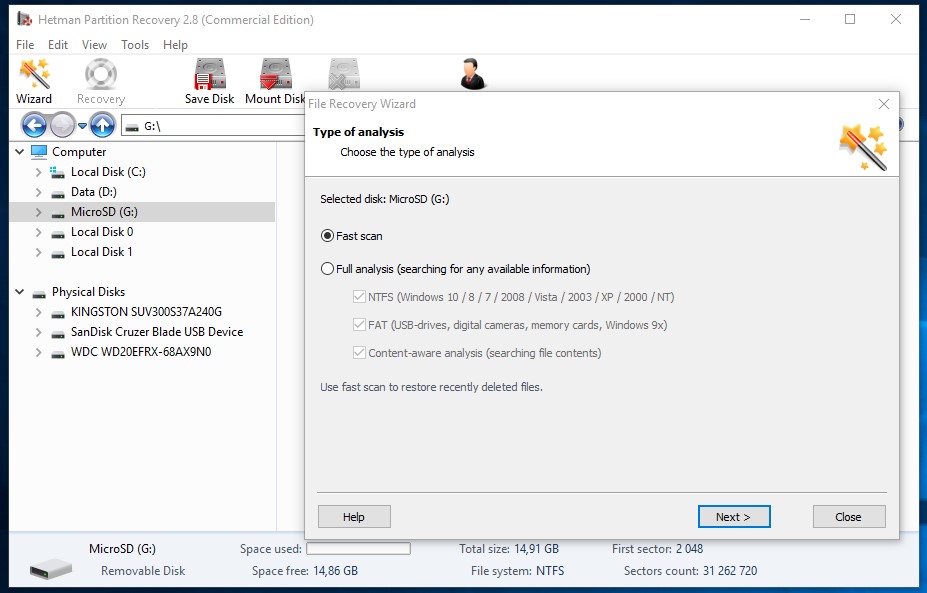 Wiederherstellung von verlorenen Videos auf dem Pure Digital ...